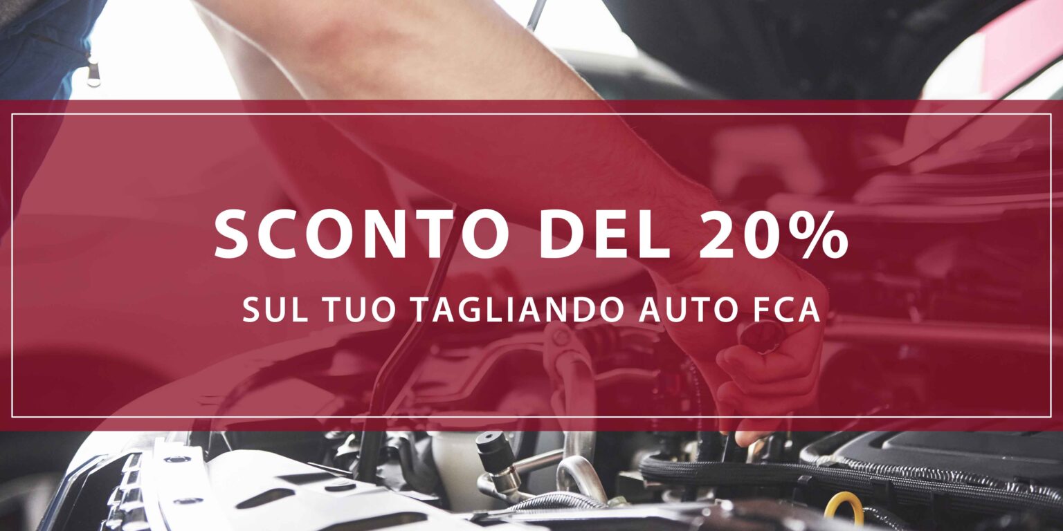 Sconto del 20% sul tuo tagliando Auto - Autofficina Bindella ...